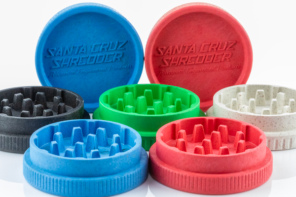 Santa Cruz Shredder Medium 2 Piece Hemp Grinder – BuddyBrands